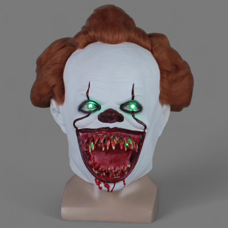 Pennywise Mask – IT Clown Full-Head Cosplay Prop for Halloween ...