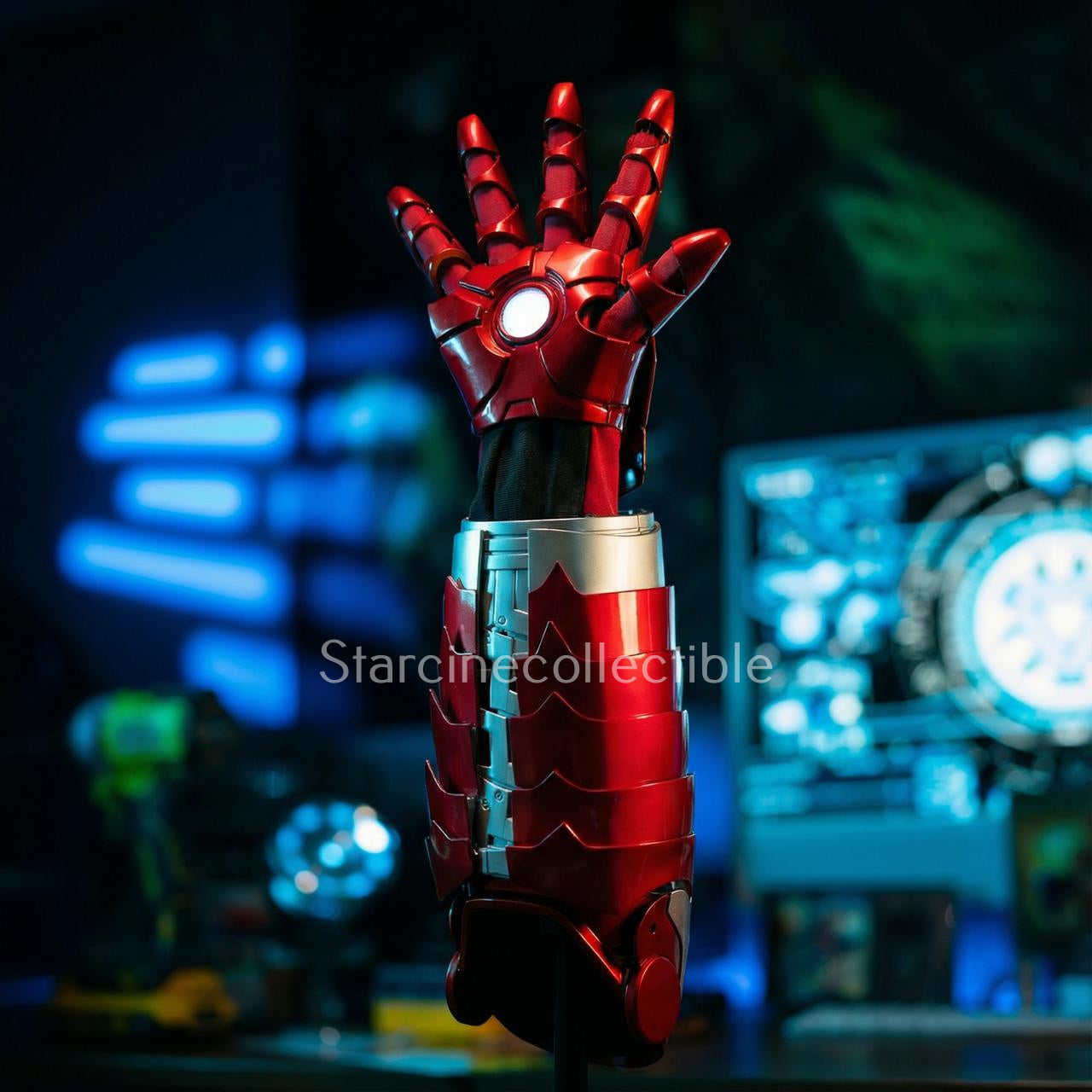 Iron Man Mark 5 Voice-Controlled Transforming Gauntlet – StarCine ...