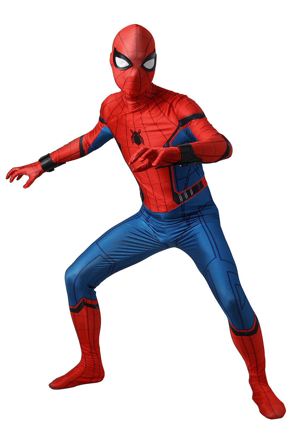 Spider-Man Peter Parker Battle Suit – High Stretch Spandex Cosplay Cos ...