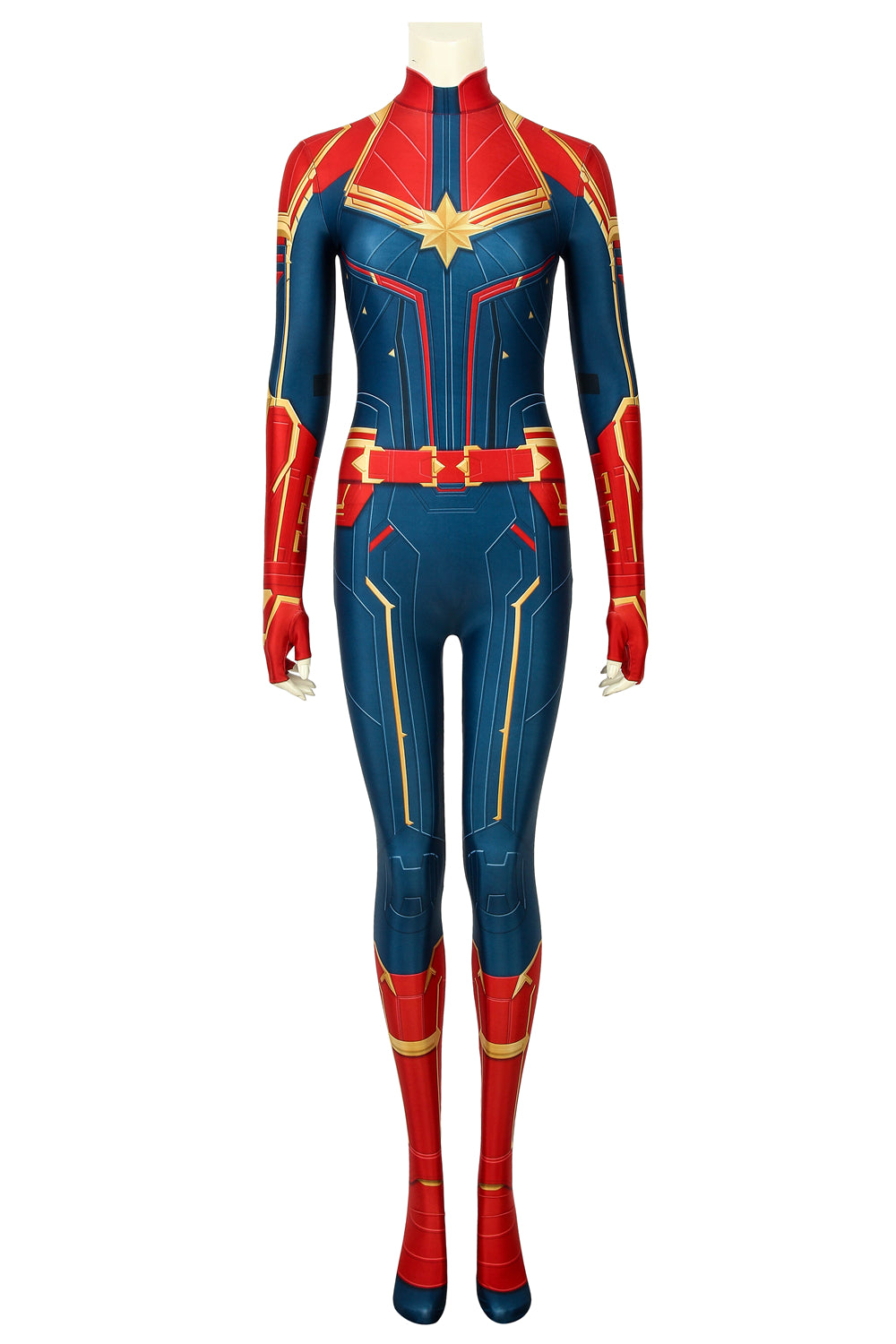 Captain Marvel Movie Edition Carol Danvers Cosplay Costume – StarCine ...