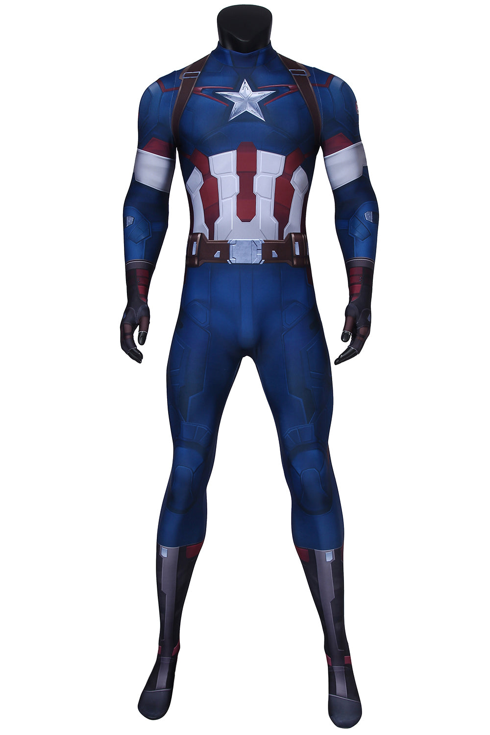 Avengers: Age of Ultron Captain America Steve Rogers Cosplay Costume ...