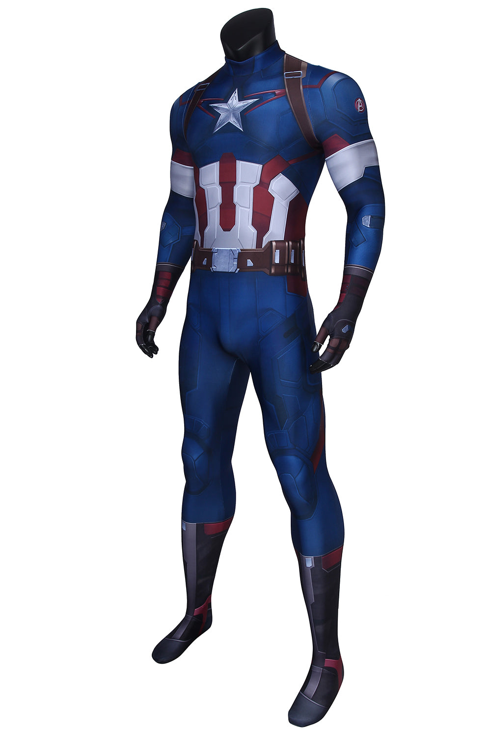 Avengers: Age of Ultron Captain America Steve Rogers Cosplay Costume ...