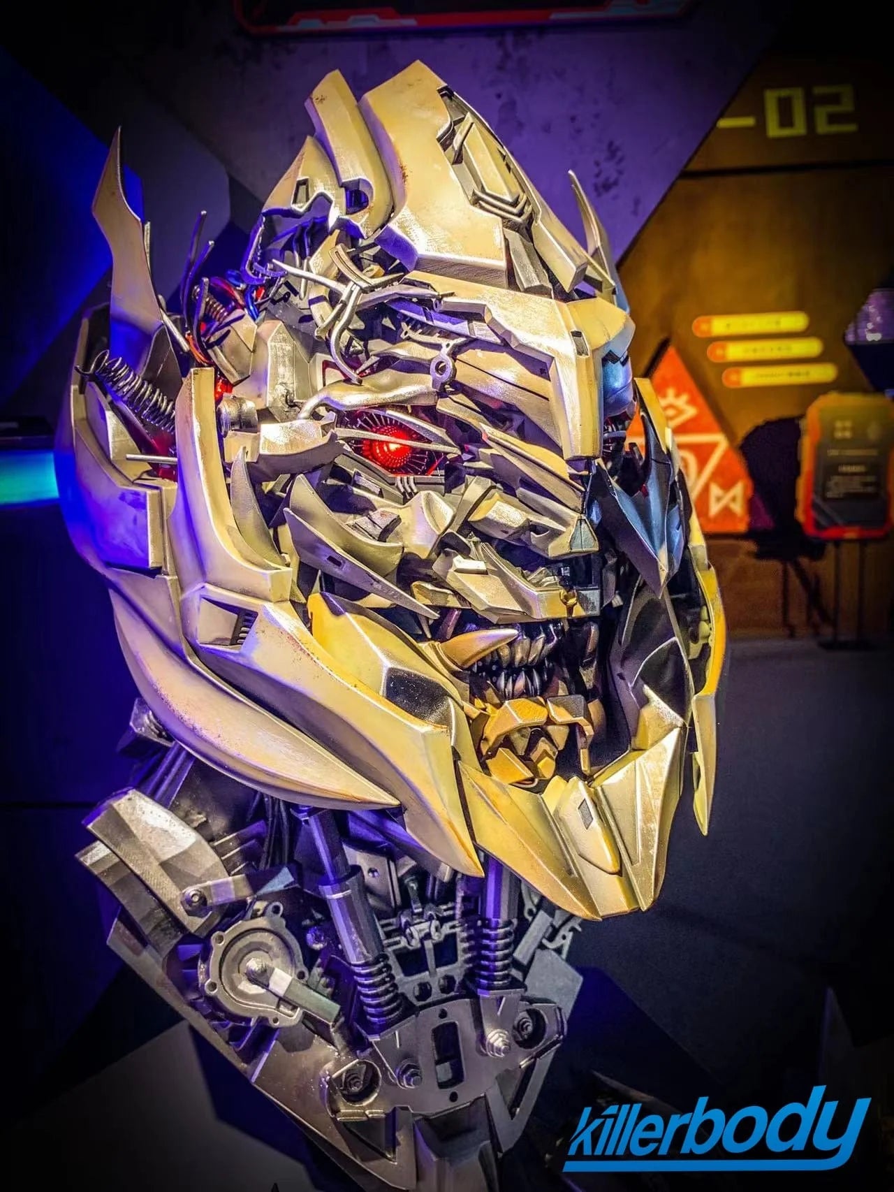 Killerbody Transformers Megatron Helmet Wearable – StarCine Collectible