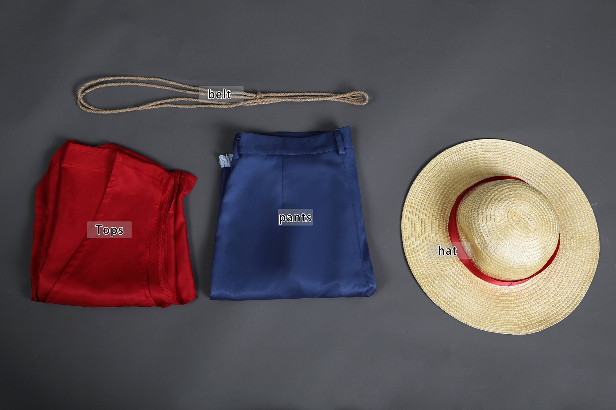 One Piece Live Action Season 1: Monkey D. Luffy Cosplay Costume ...