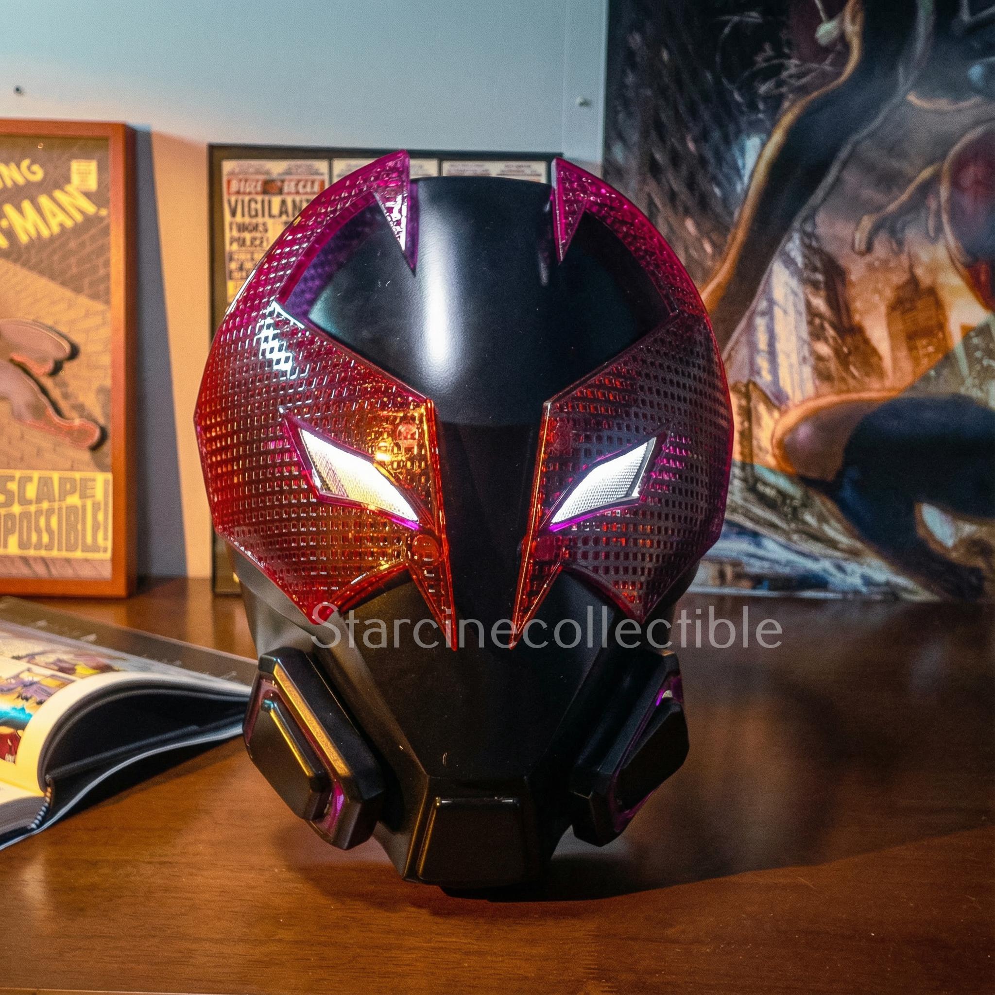 Spider man Across The Spider Verse Prowler Mask(Earth-42) Miles Morale ...