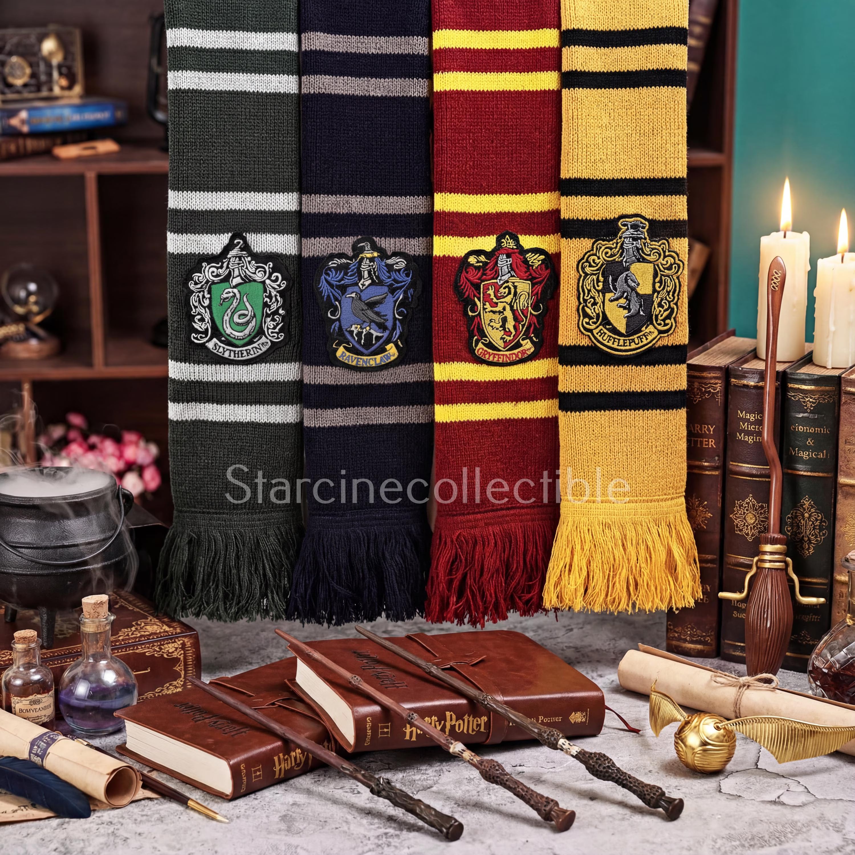 Harry Potter House Scarf – StarCine Collectible
