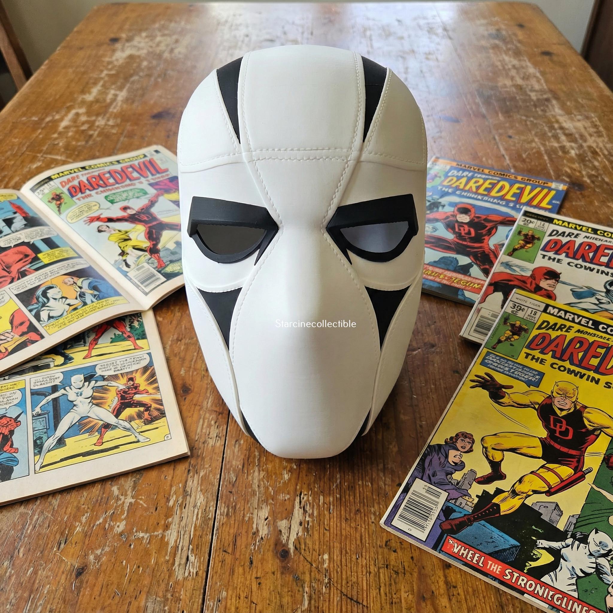 Daredevil Born Again White Tiger Life Size Wearable Mask – StarCine ...
